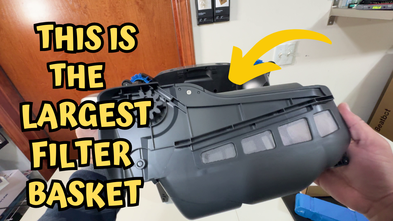 Watch This is the largest filter basket on a Skimmer Beatbot iSkim on ...