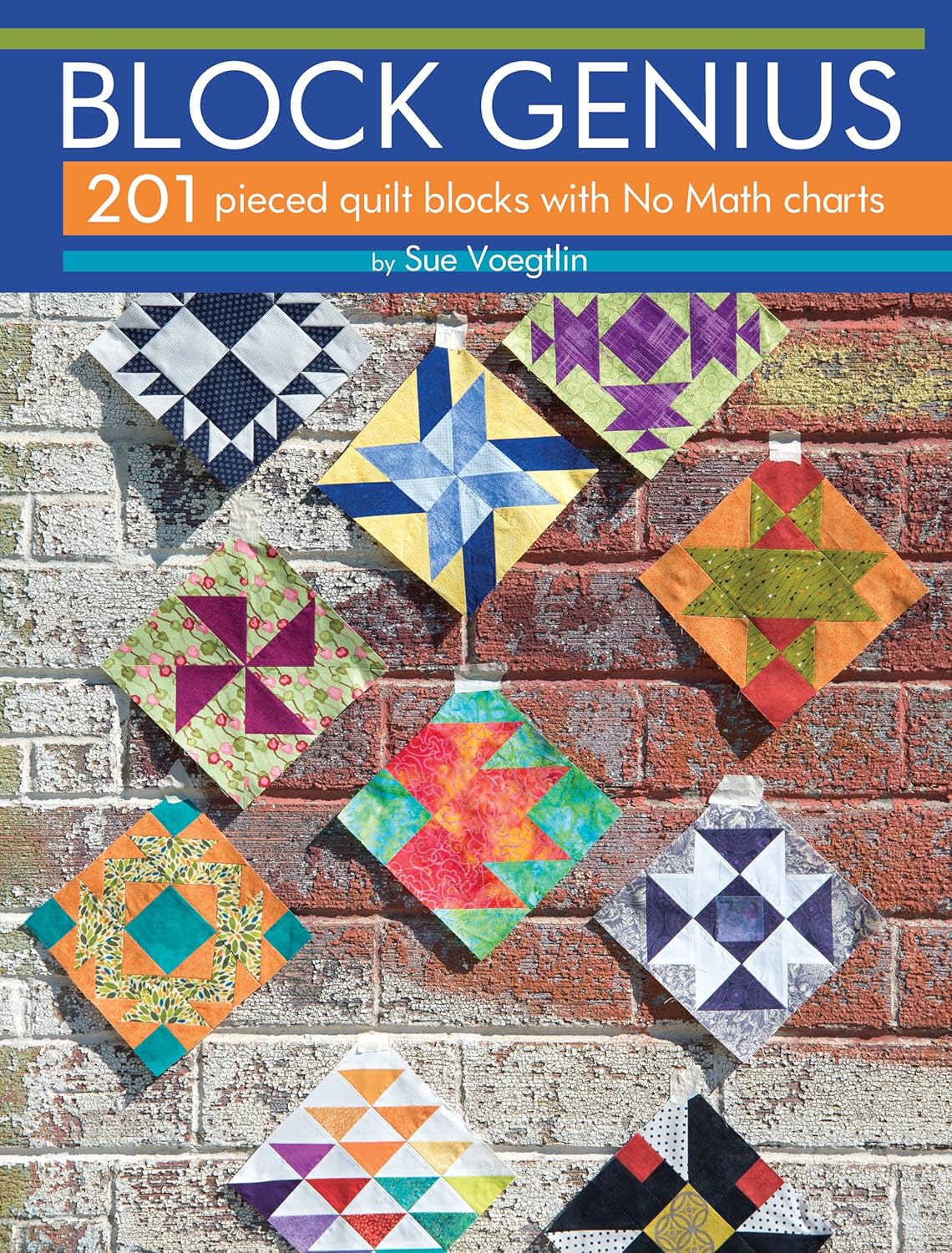 Block Genius: 201 Pieced Quilt Blocks with No Match Charts (Landauer ...