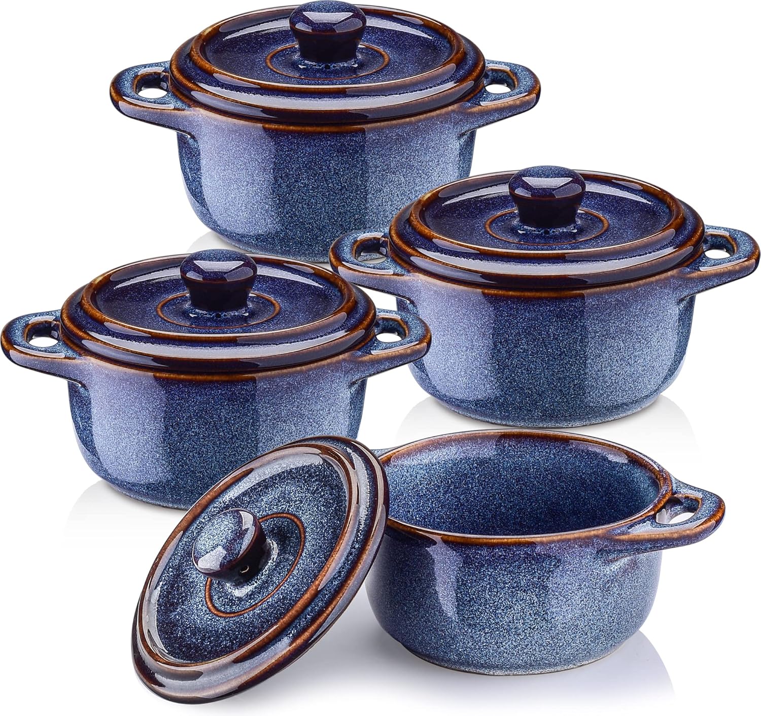 Vancasso Ramekins With Lids 7 OZ Ramekin Set Of 4 Ceramic Oven Safe vancasso-ramekins-with-lids-7-oz-ramekin-set-of-4-ceramic-oven-safe