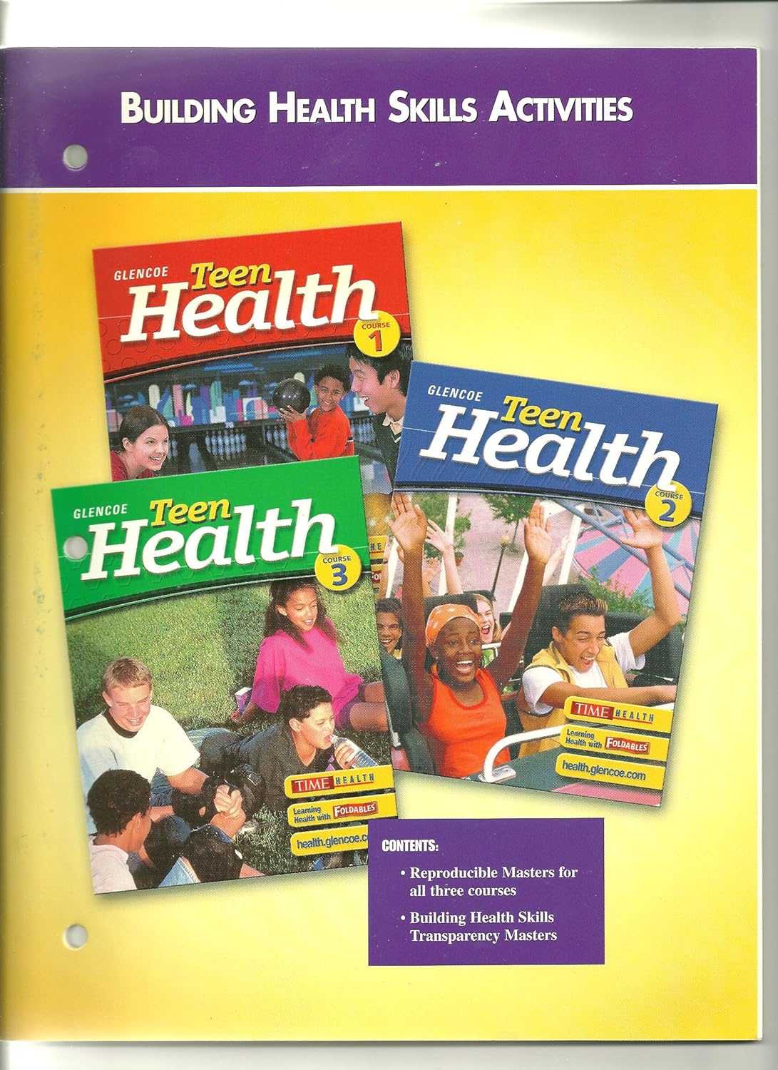 Teen Health Building Health Skills Activities: Glencoe/McGraw-Hill ...
