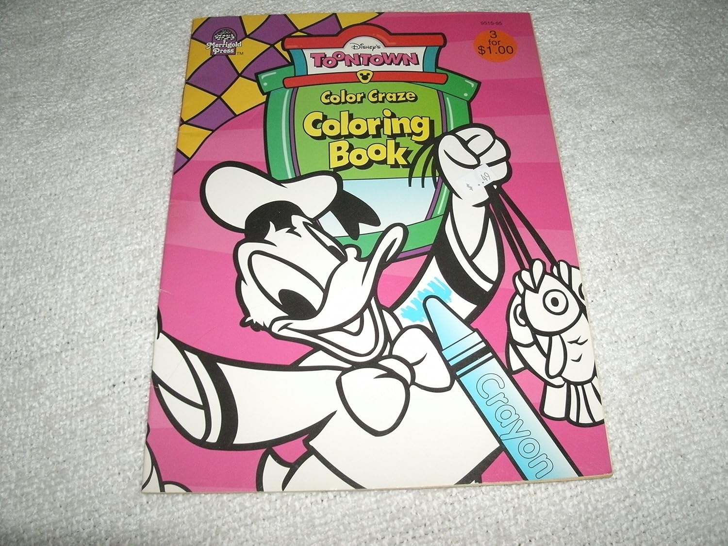 Amazon.com: Merrigold Press Disney Toontown Color Craze Coloring Book ...