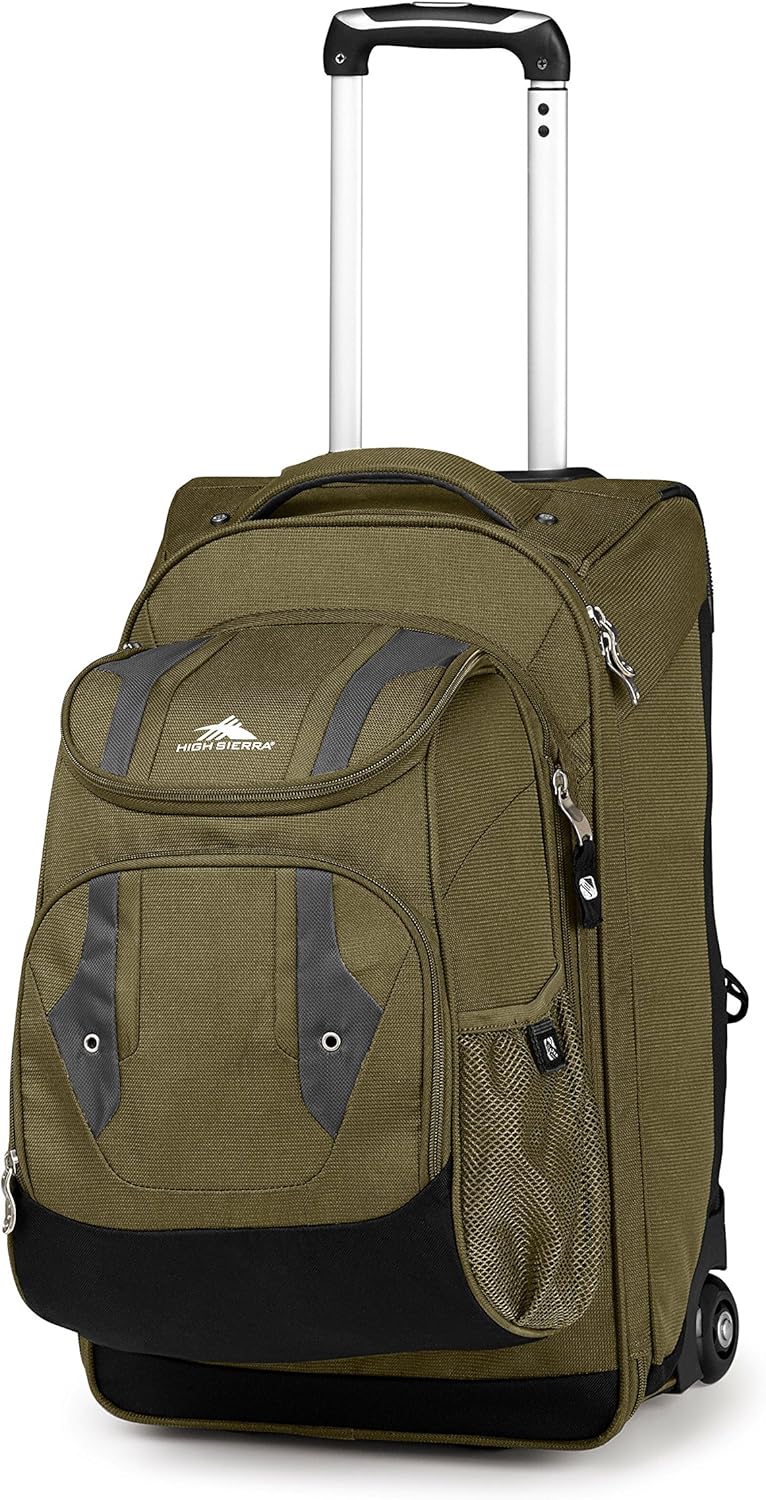 Amazon.com | High Sierra Adventure Access Carry-On Wheeled Backpack ...