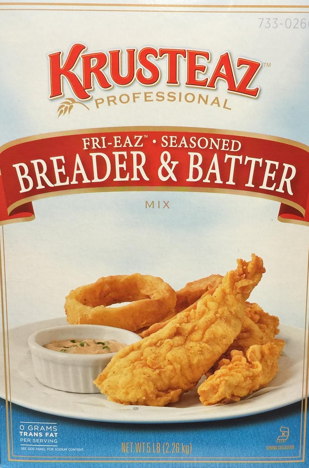 Amazon.com : 5 Pounds Krusteaz Fri-Eaz Seasoned Breader & Batter Mix ...