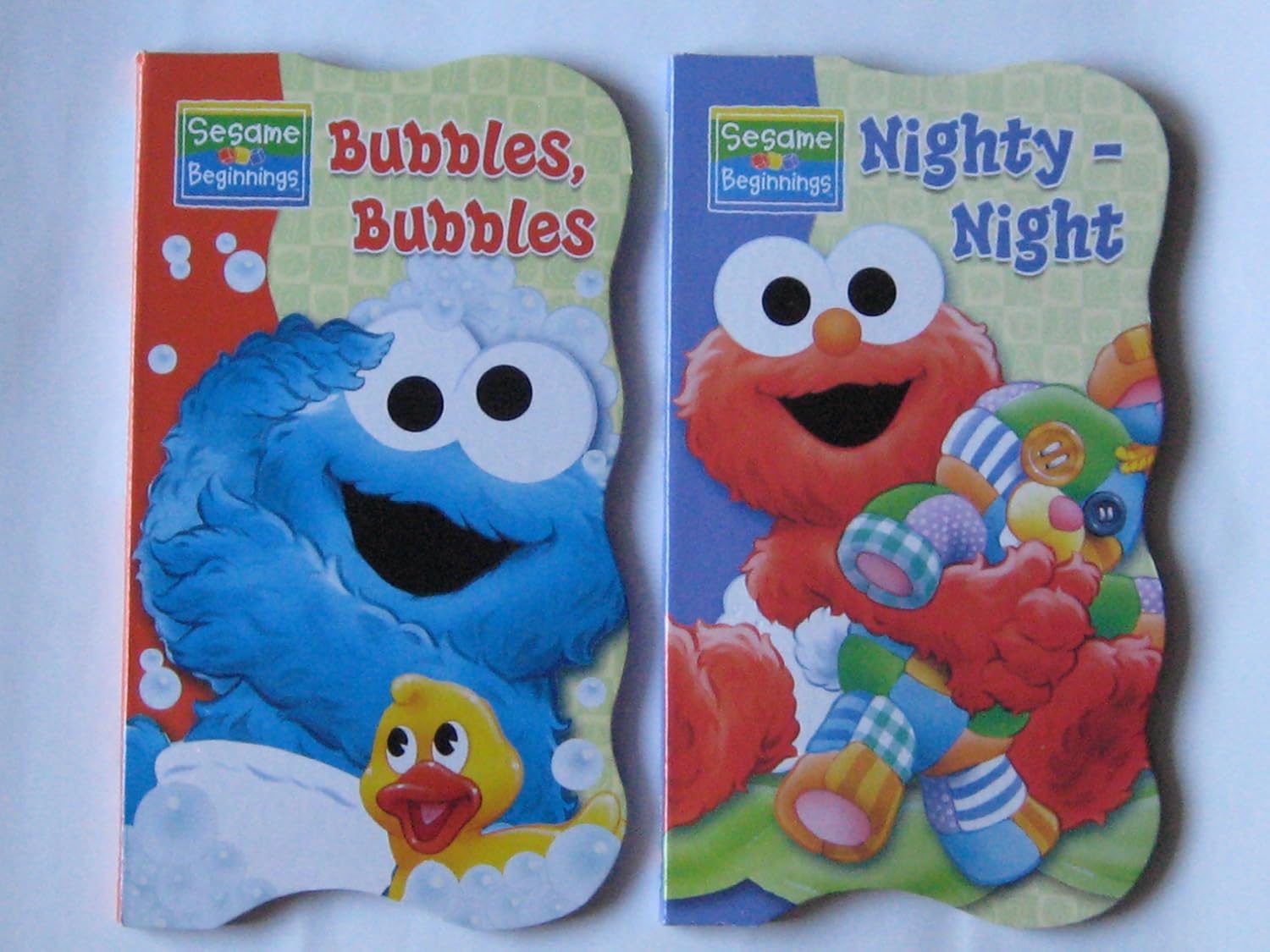 Amazon.com: Sesame Beginnings 2 Board Book Pack (Sesame Beginnings ...