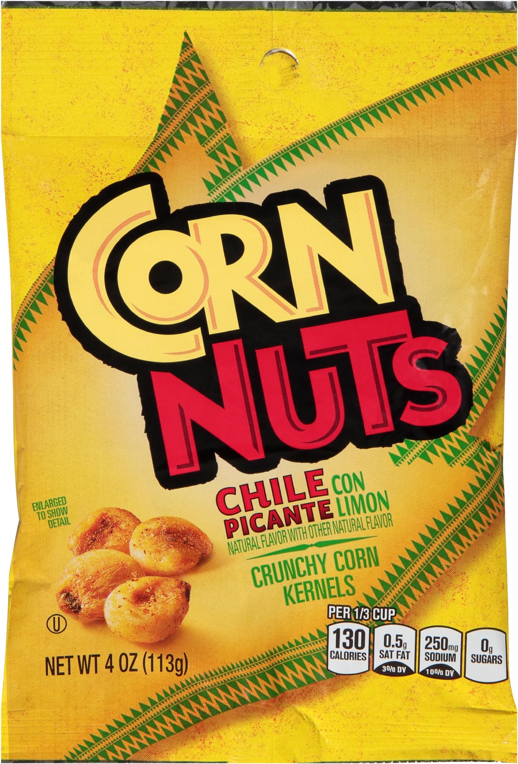 Amazon.com : CORN NUTS Chile Picante con Limon Crunchy Corn Kernels ...