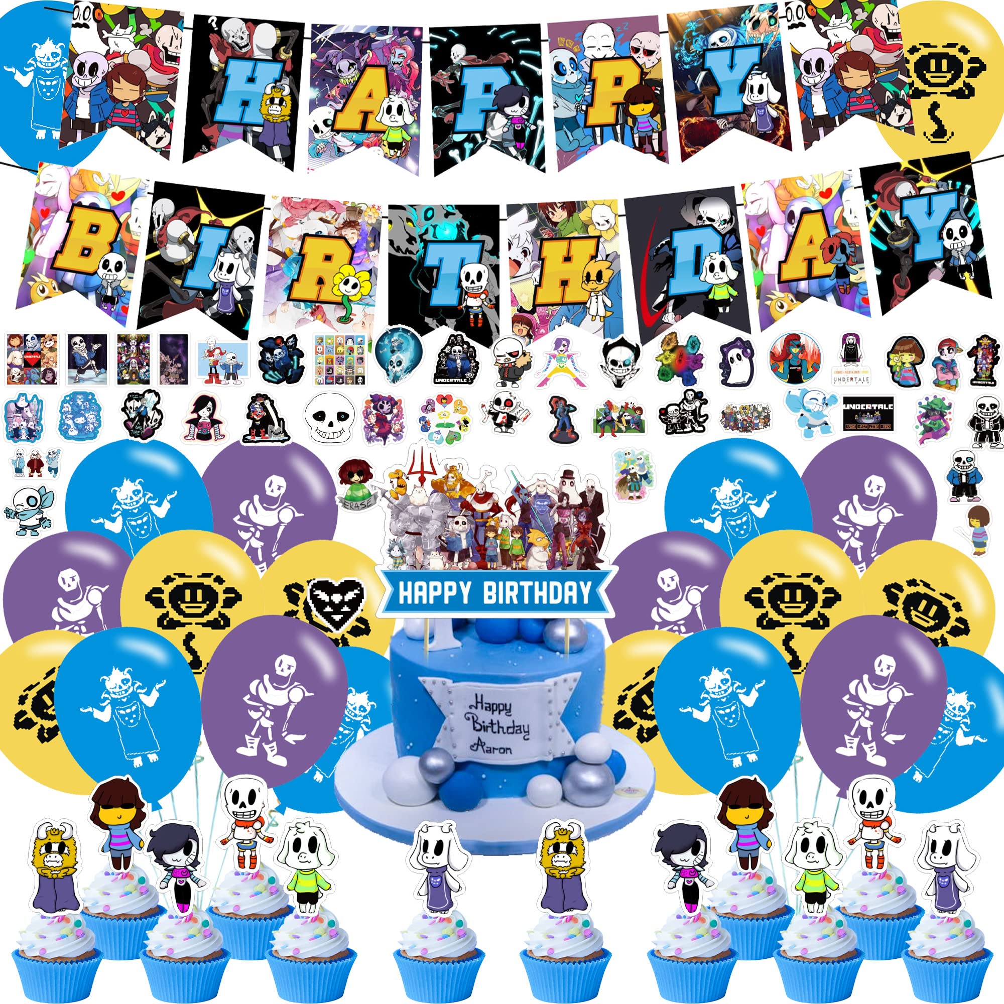 Undertale Birthday Party Invitations