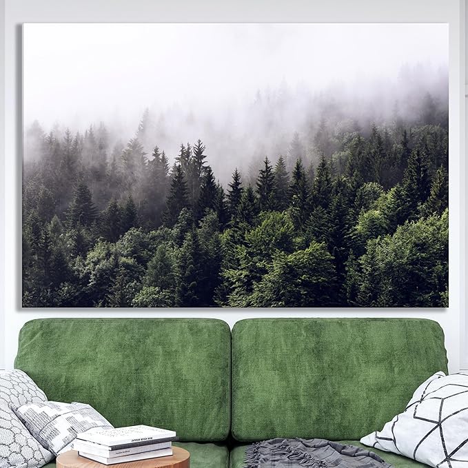 Amazon.com: Nature Canvas Wall Art on Solid Wood Frame - Small to Extra ...