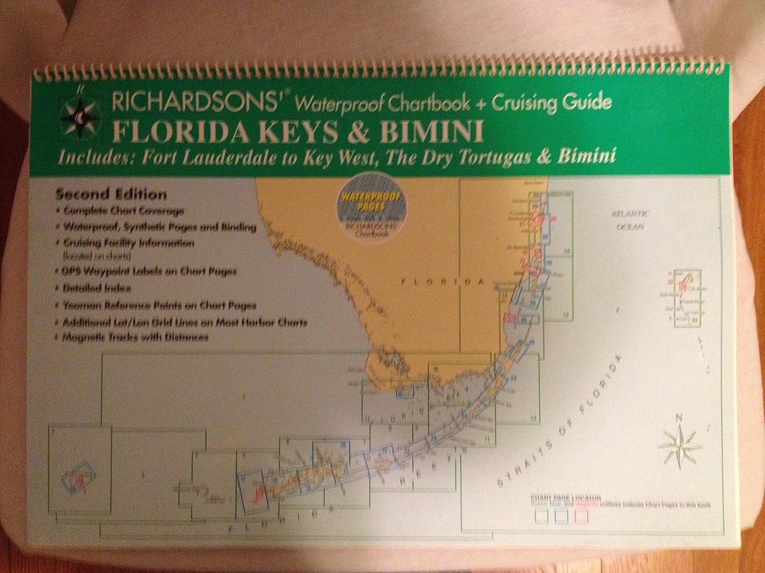 Richardsons' Waterproof Florida Keys & Bimini Chartbook and Cruising ...