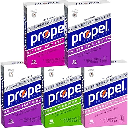 Amazon.com : Propel Immune Support With Vitamin C + Zinc Powder Packets ...