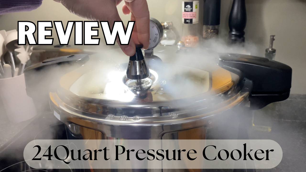 Review- UNIFULL 24 Quart Pressure Cooker- Demo