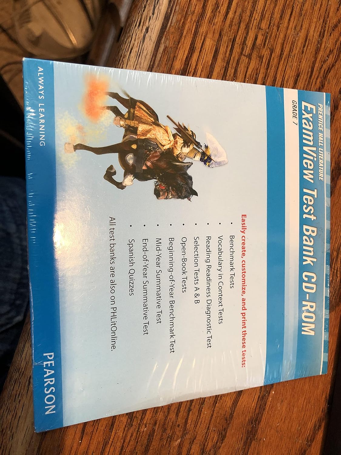 Amazon.com: ExamView Test Bank CD-ROM, Grade 7 : various: Everything Else