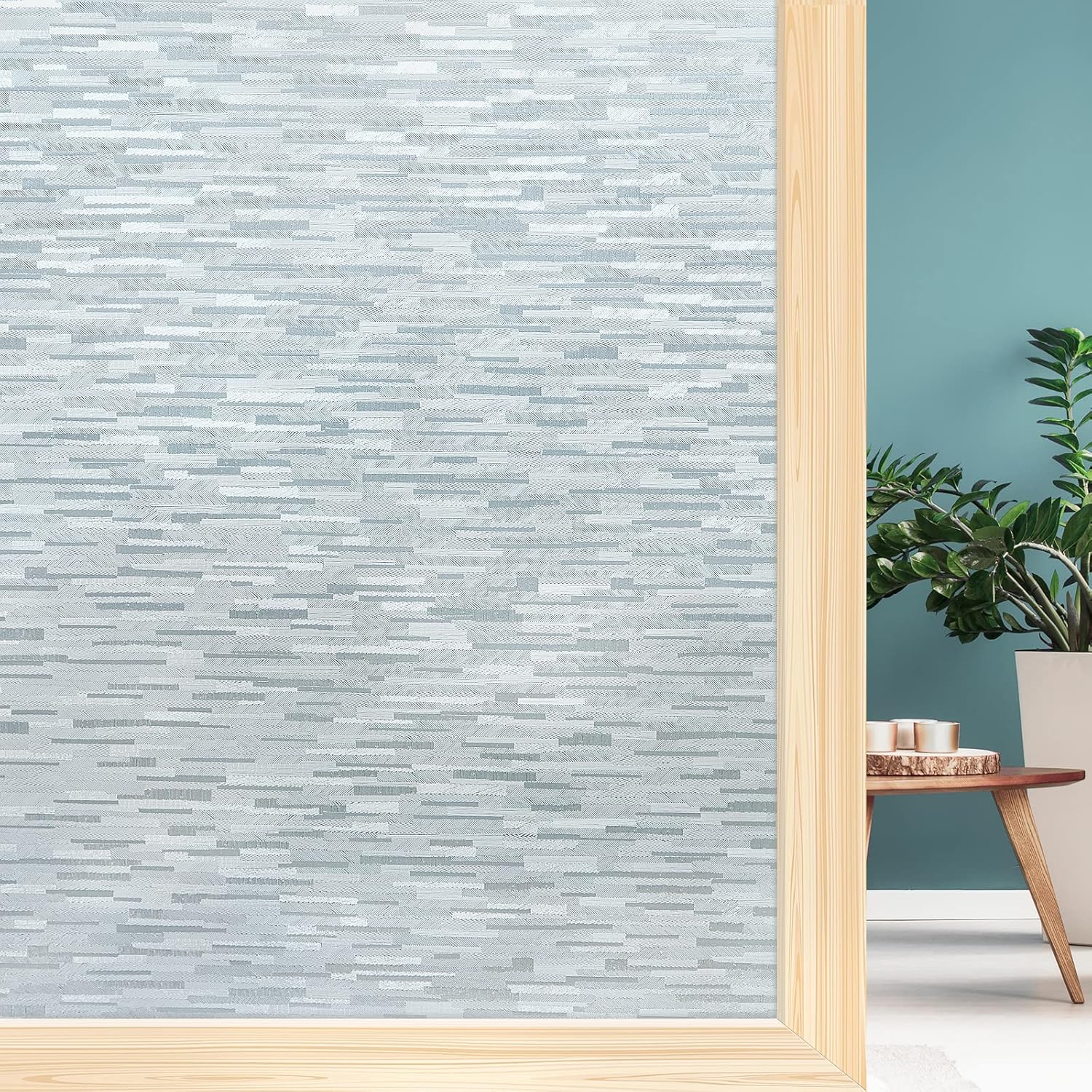 Amazon.com: Homein Window Film Privacy Frosted Glass Coverings Vinyl ...