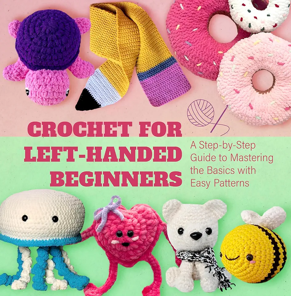 Left-Handed Guide To Magic Circle Crochet | CyCrochet