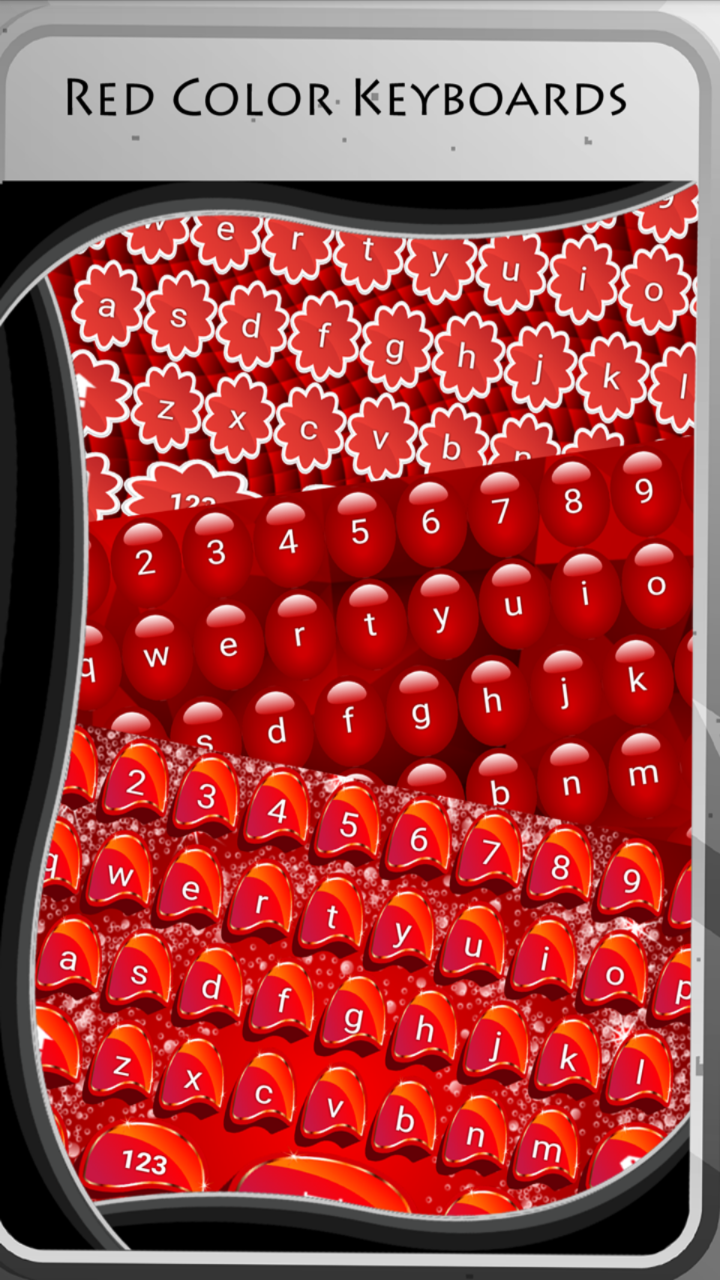 Red Color Keyboards - App on the Amazon Appstore
