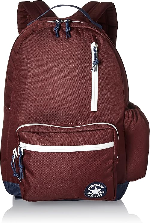 Amazon.com | Converse Go Backpack, Dark Burgundy/Navy/White, One Size ...