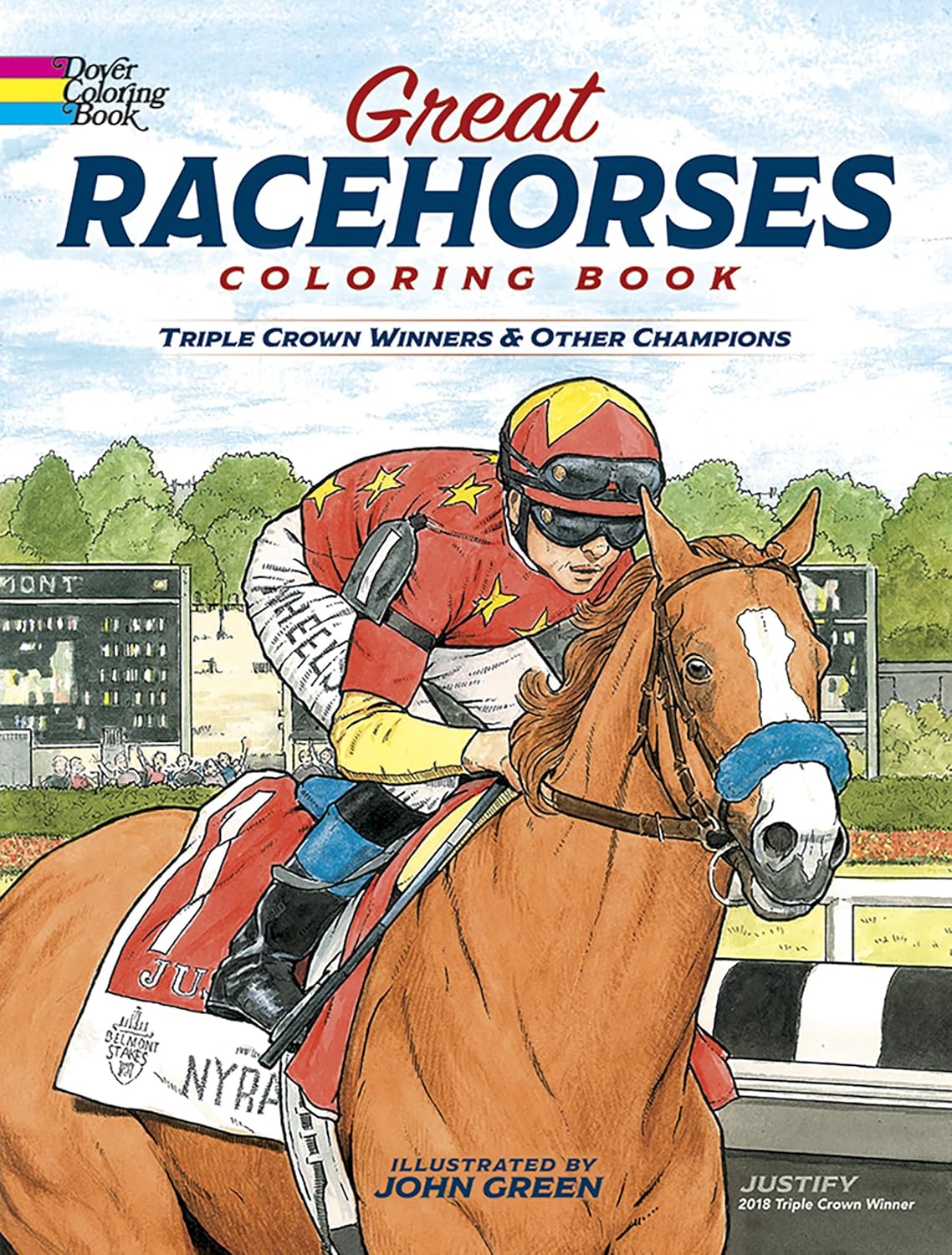 Great Racehorses Coloring Book: Triple Crown Winners and Other ...