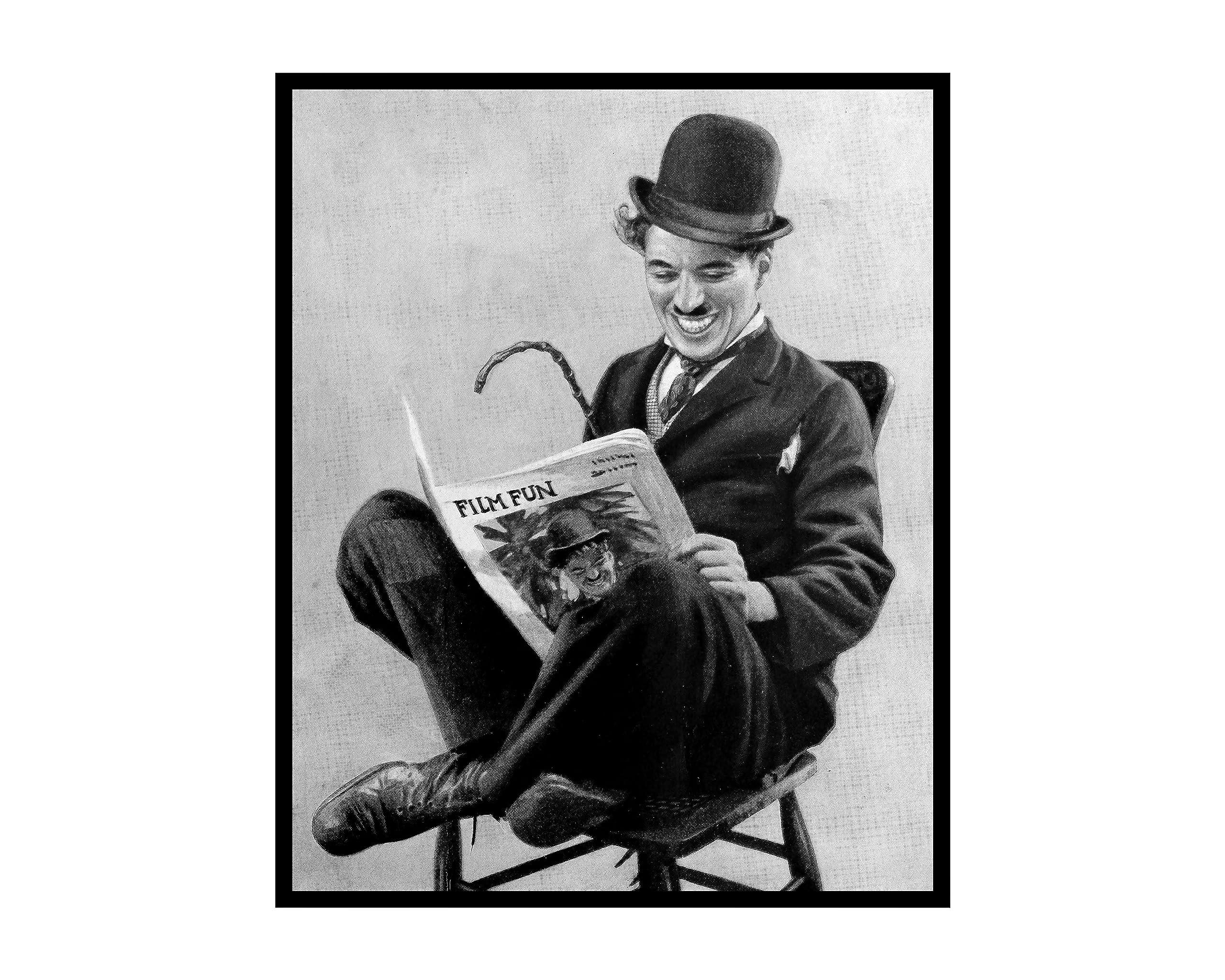 Vintage Charlie Chaplin Poster