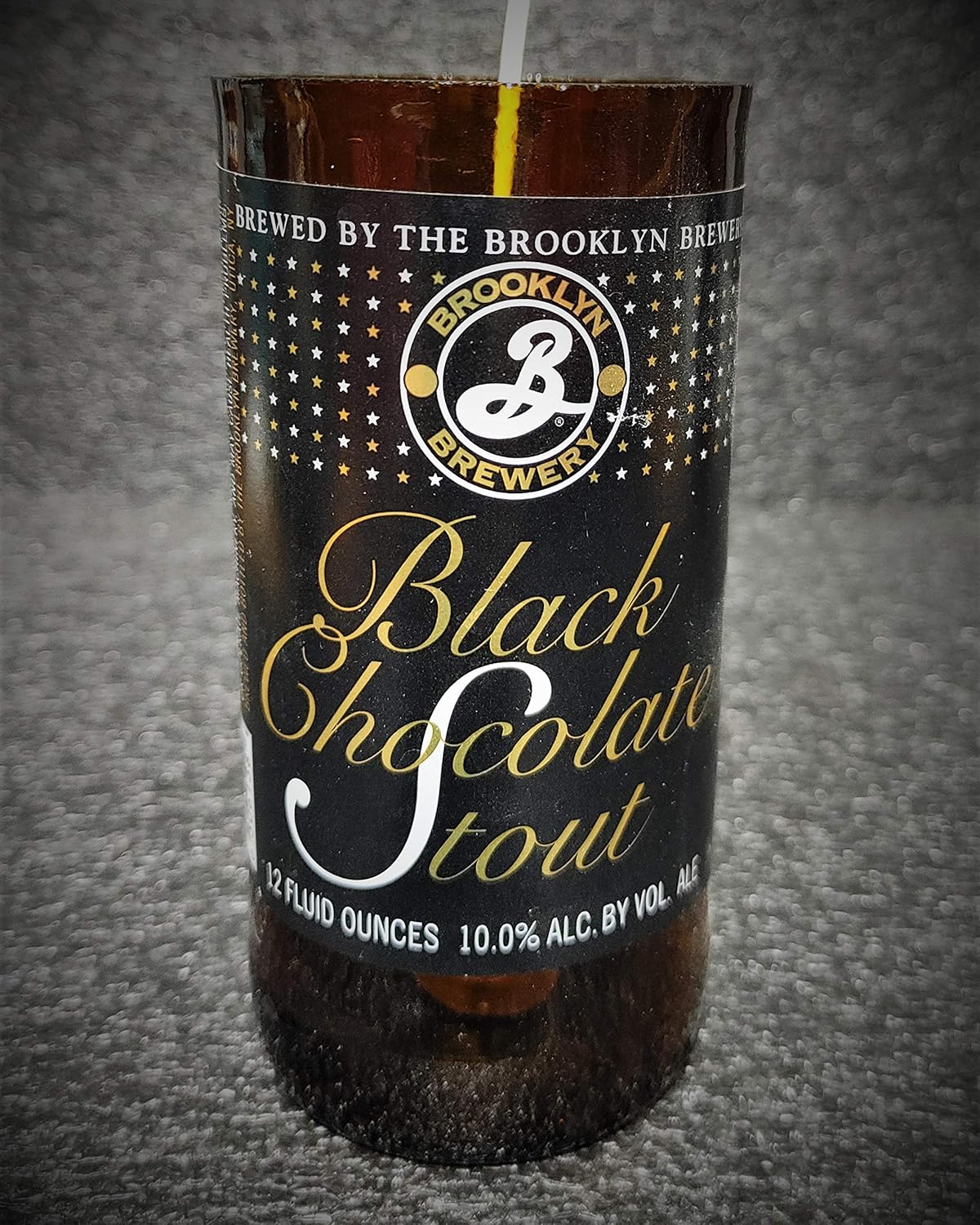 Amazon.com: Black Chocolate Stout Beer Bottle Soy Candle You Choose ...