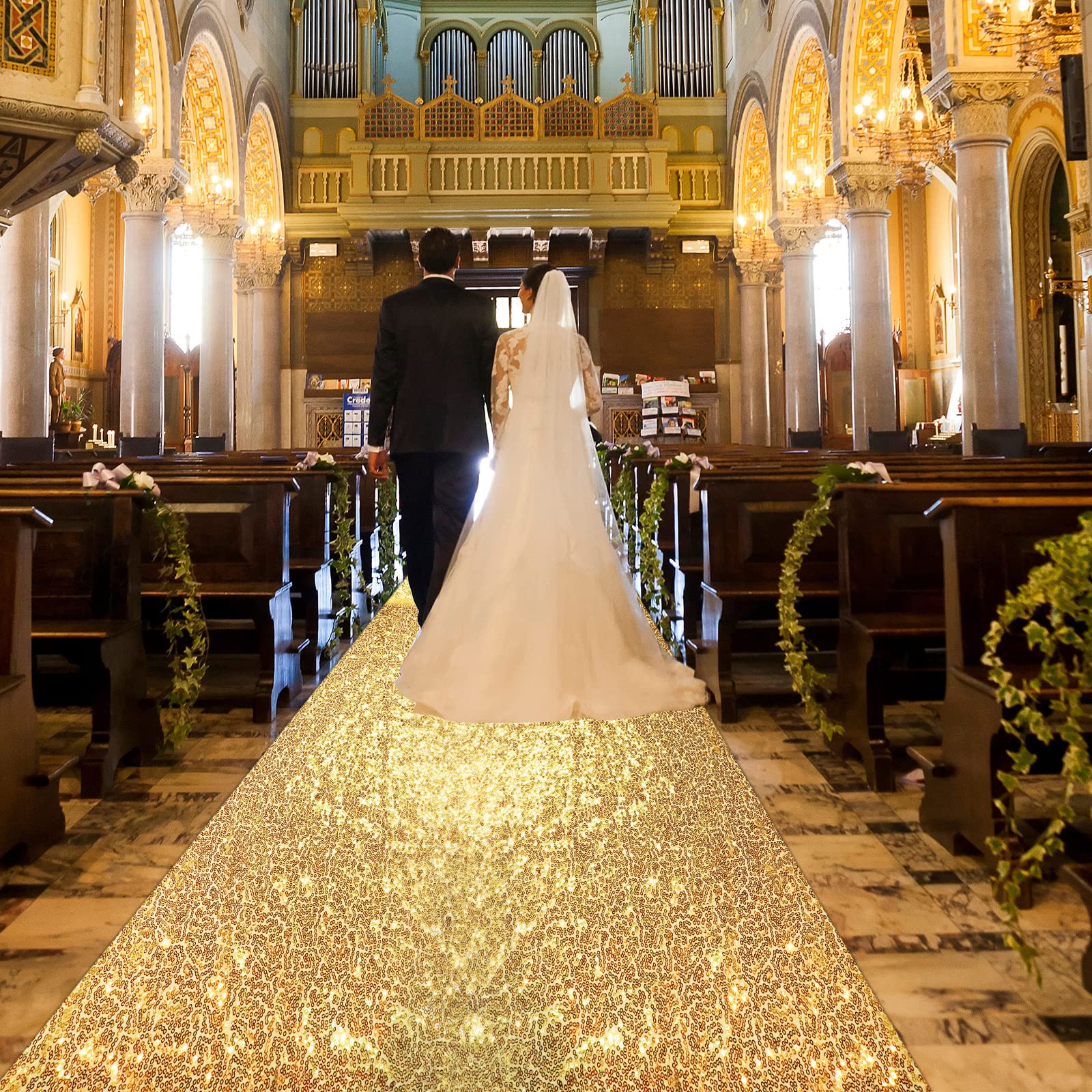 Glitzy Gold Wedding