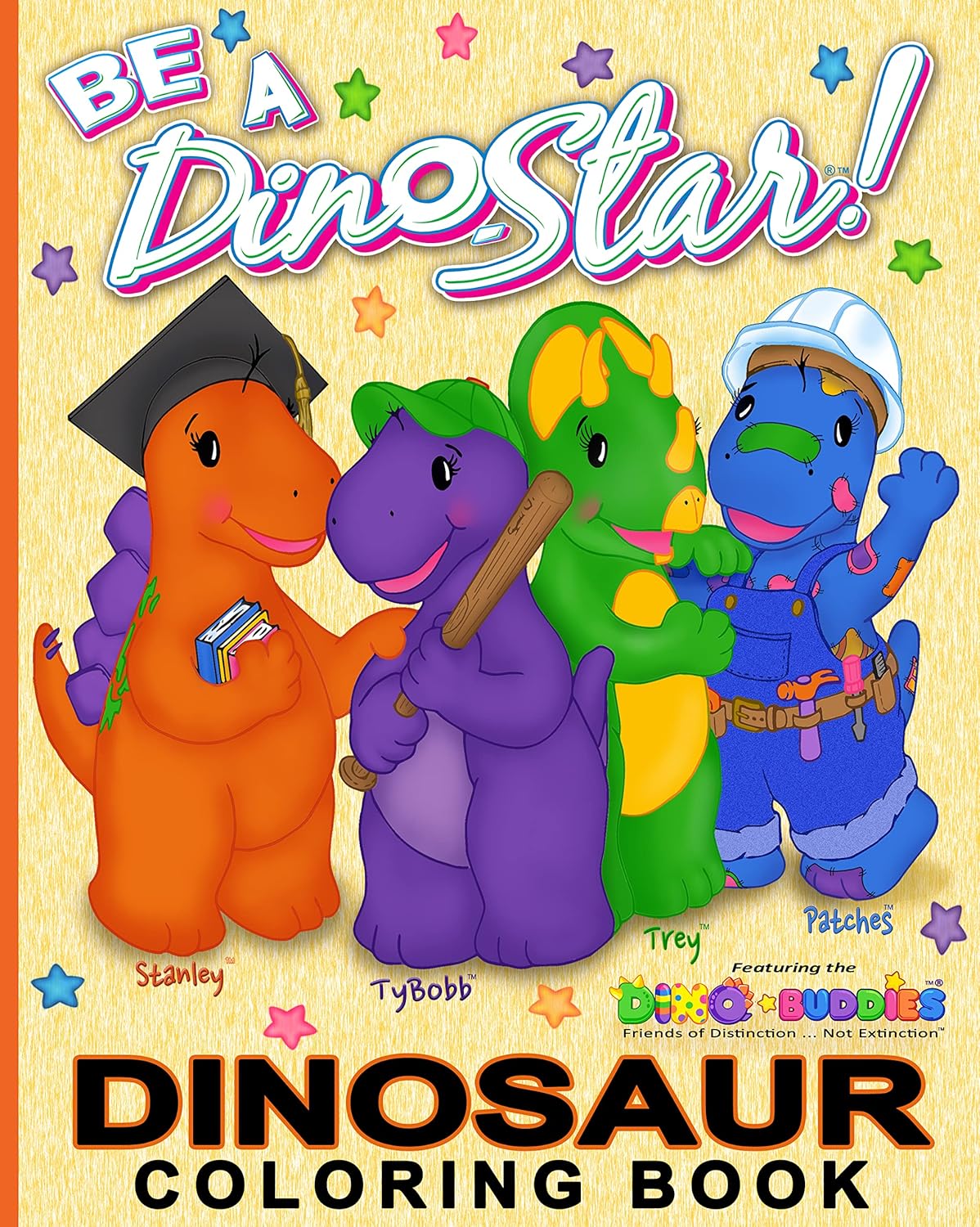 Amazon | Be A Dino-Star! Dinosaur Coloring Book | Eeebs, Aunt ...