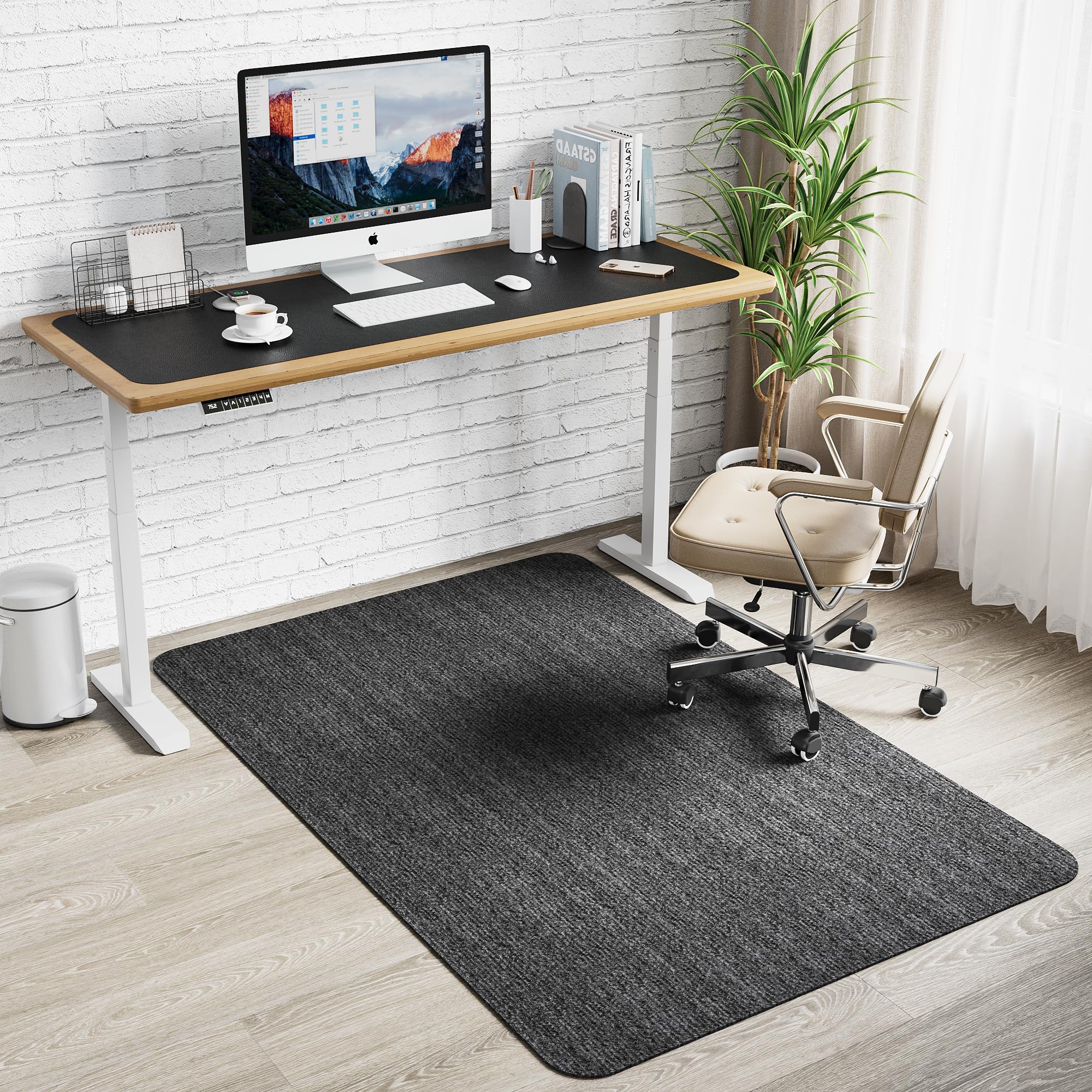 Amazon.com : Viviluxe Office Chair Mat for Hardwood & Tile Floor ...
