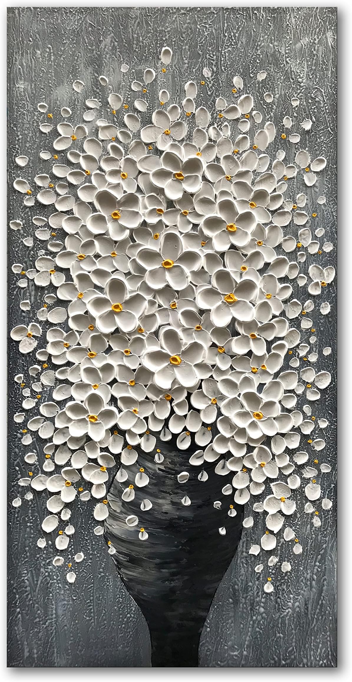 Amazon.com: Asdam Art-Tree Vertical Wall Art Abstract Canvas Paintings ...
