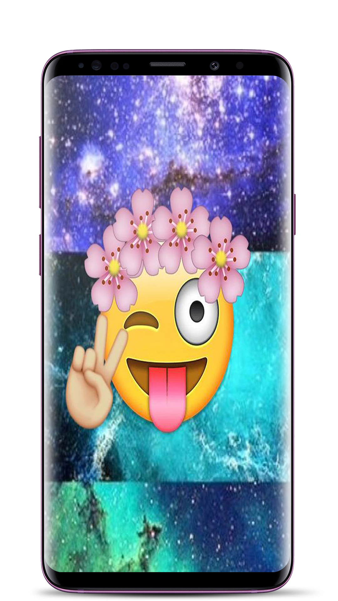 Galaxy Emoji Backgrounds