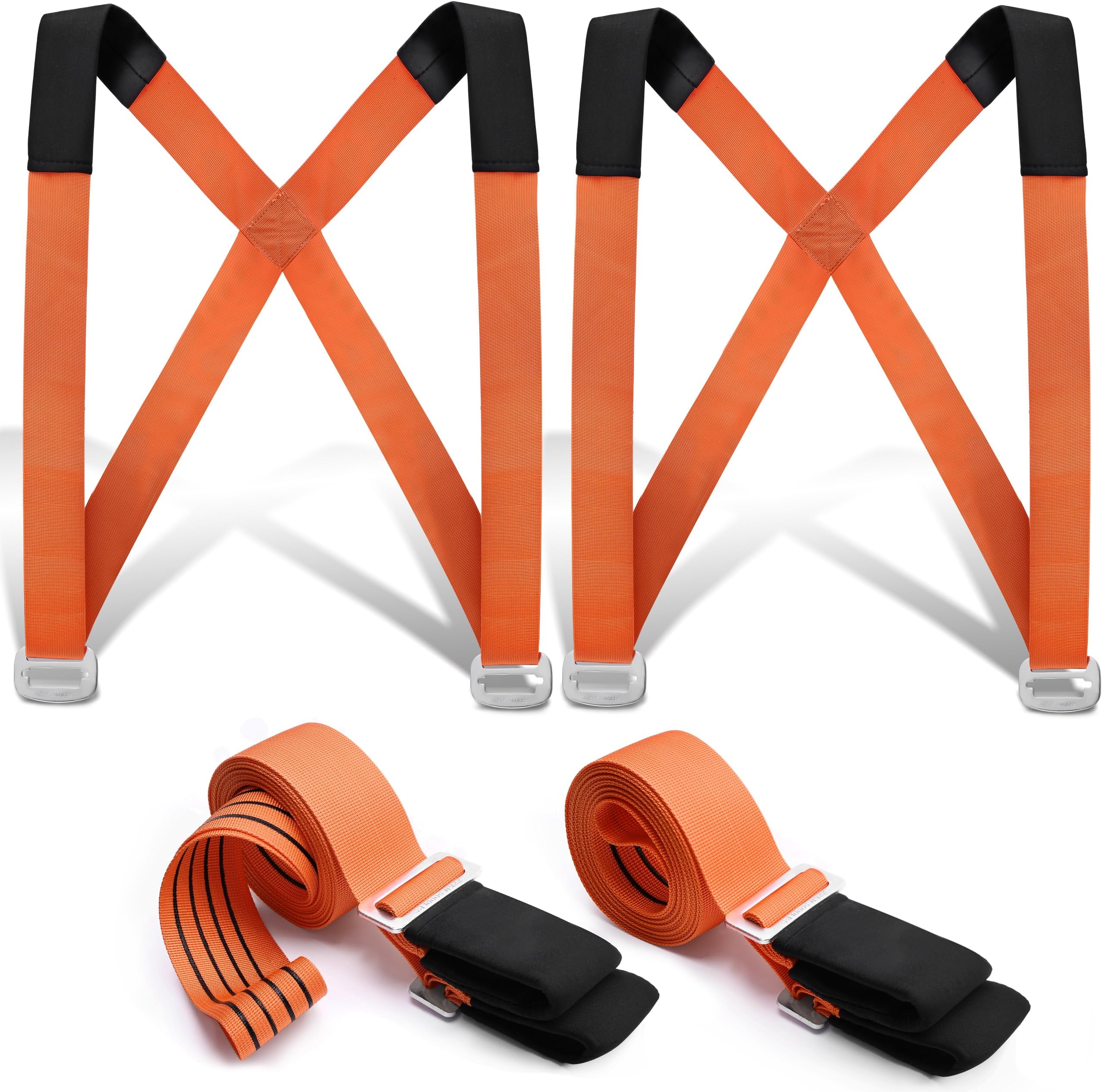 Amazon.com: Anti-Slip Moving Straps, 2-Person Shoulder Lifting and ...