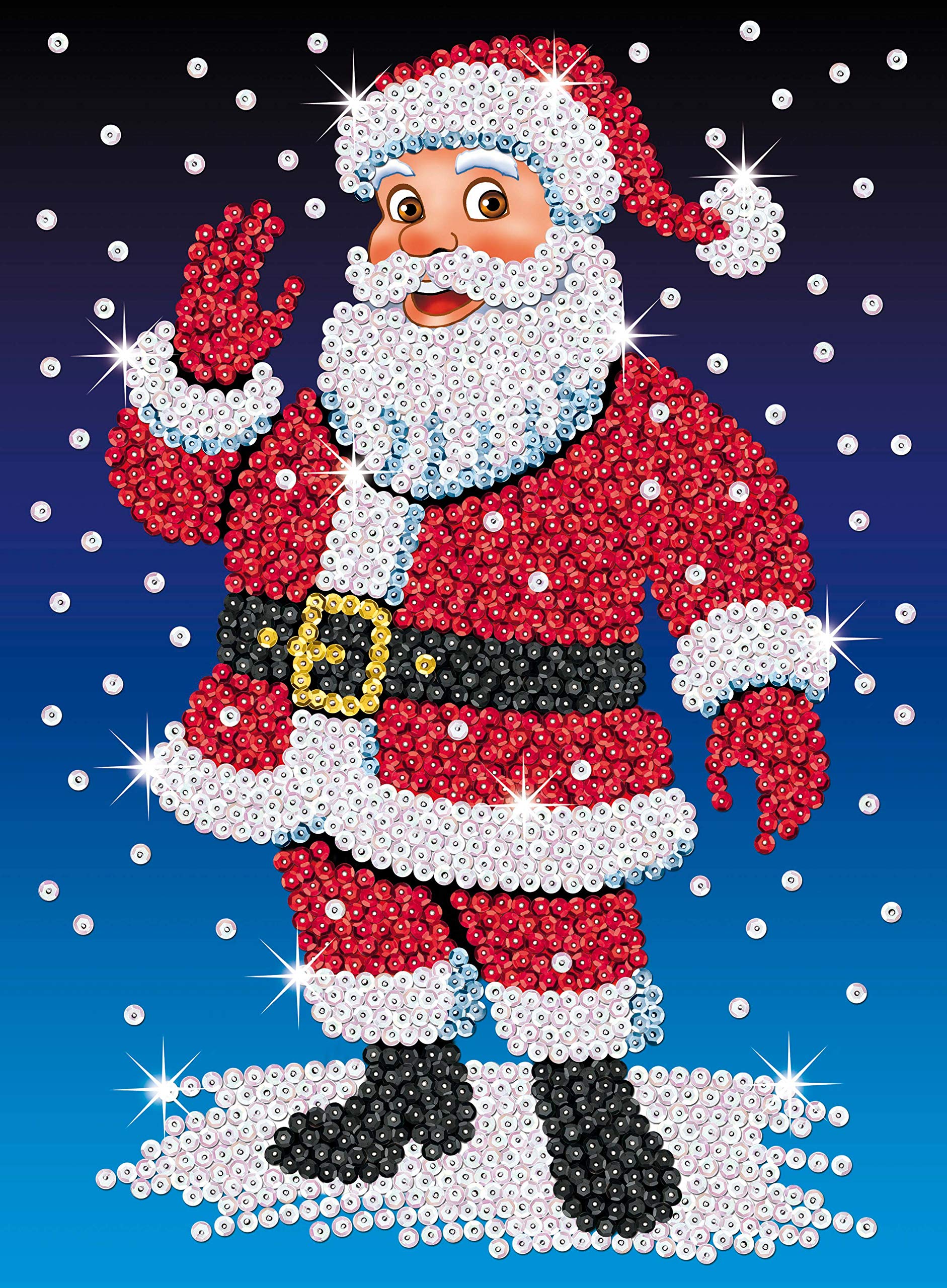 Snapklik.com : 1925 Santa Christmas Craft Kit From The Festive Fun Range