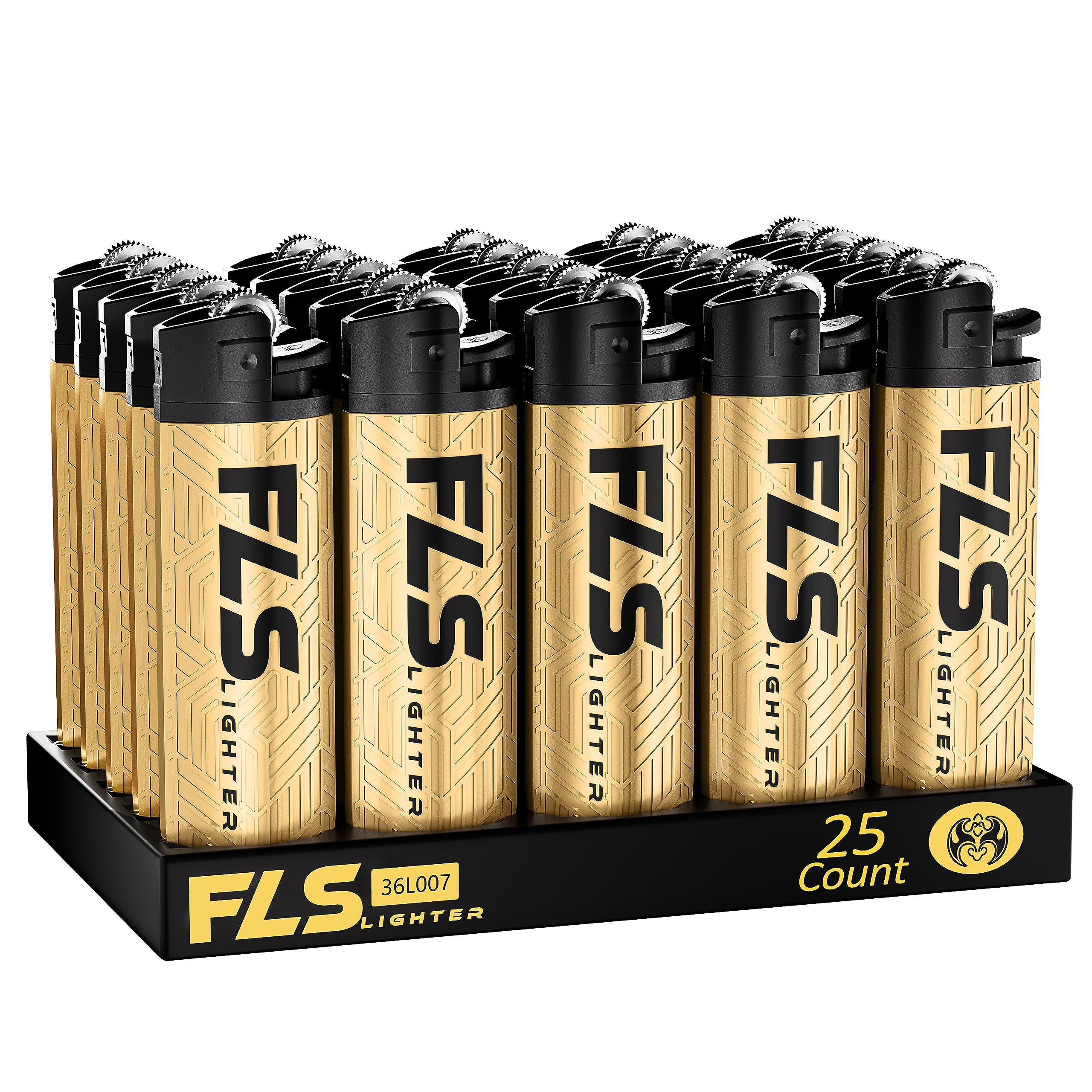 Amazon.com: FLS Disposable Lighters Multipack 25 Pack, Reliable and ...