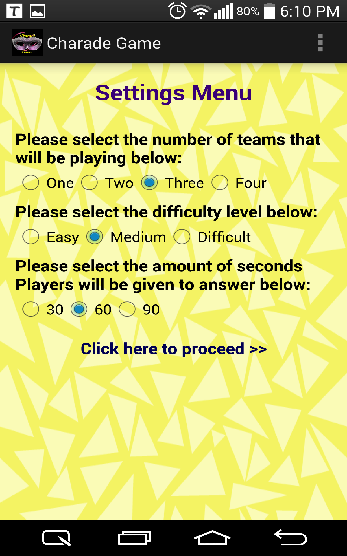 Charades Game - App on Amazon Appstore
