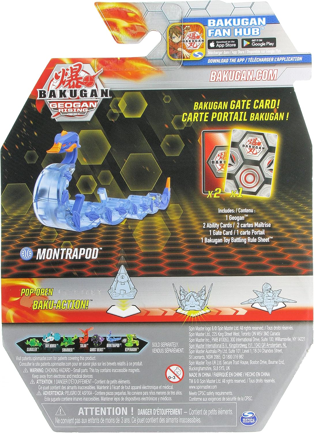 2021 Bakugan Geogan Rising Aquos Montrapod Action Nepal | Ubuy