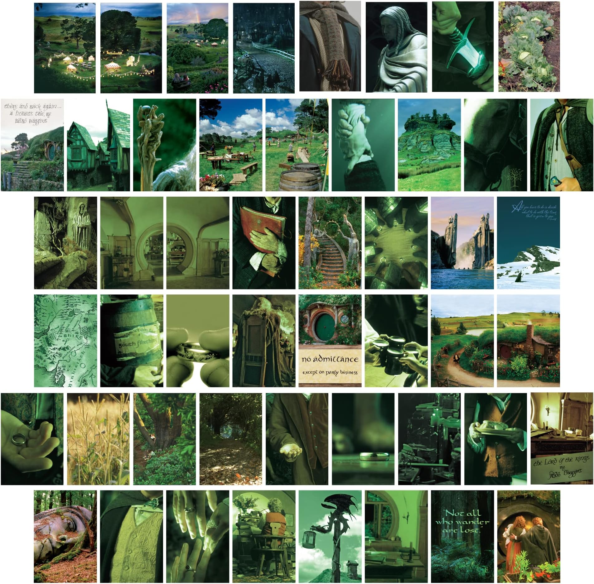 Amazon.com: CON*QUEST Conquest Journals Lord of the Rings 4x6 Collage ...