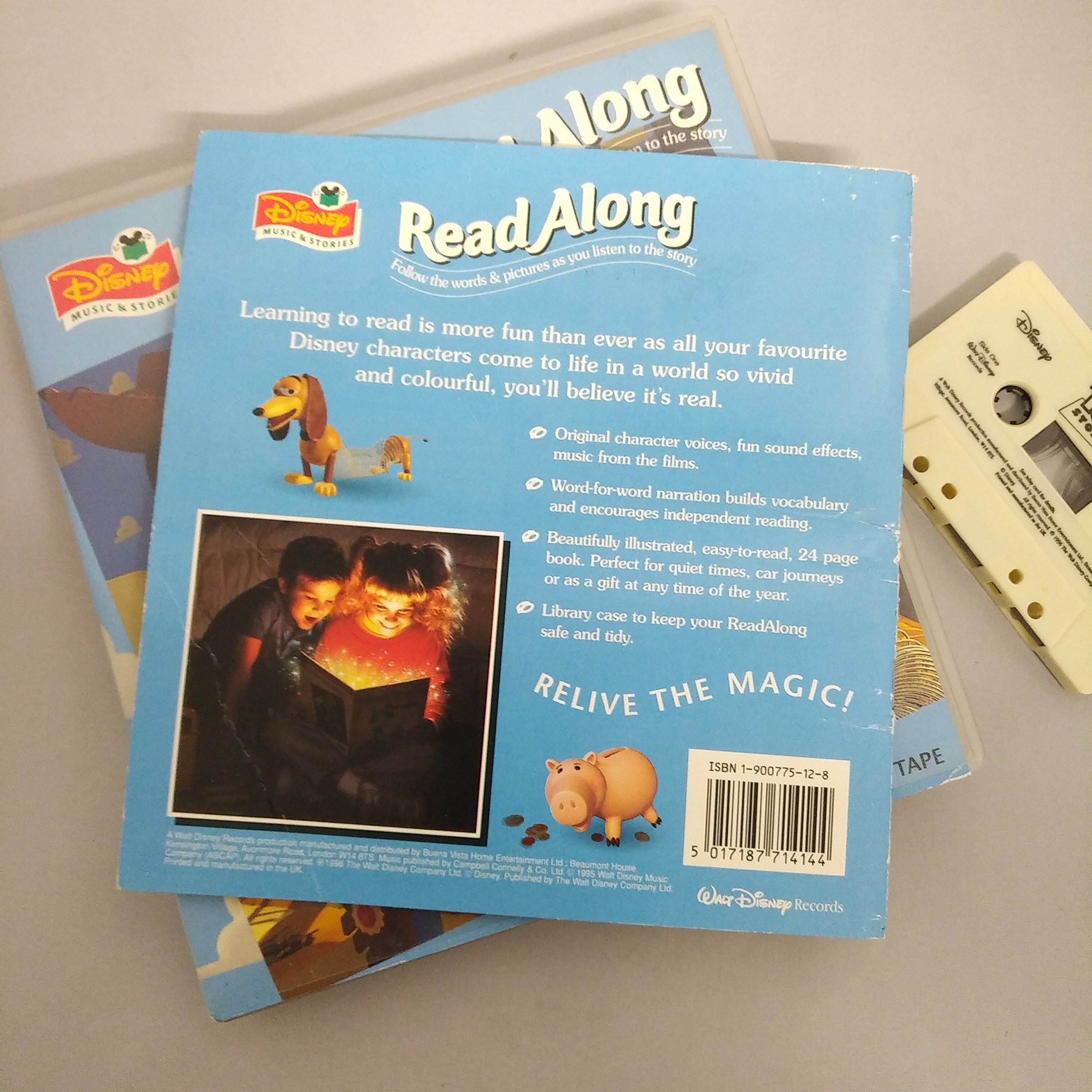 Disney Read Along Toy Story Book And Audio Cassette Tape 3149 Classic