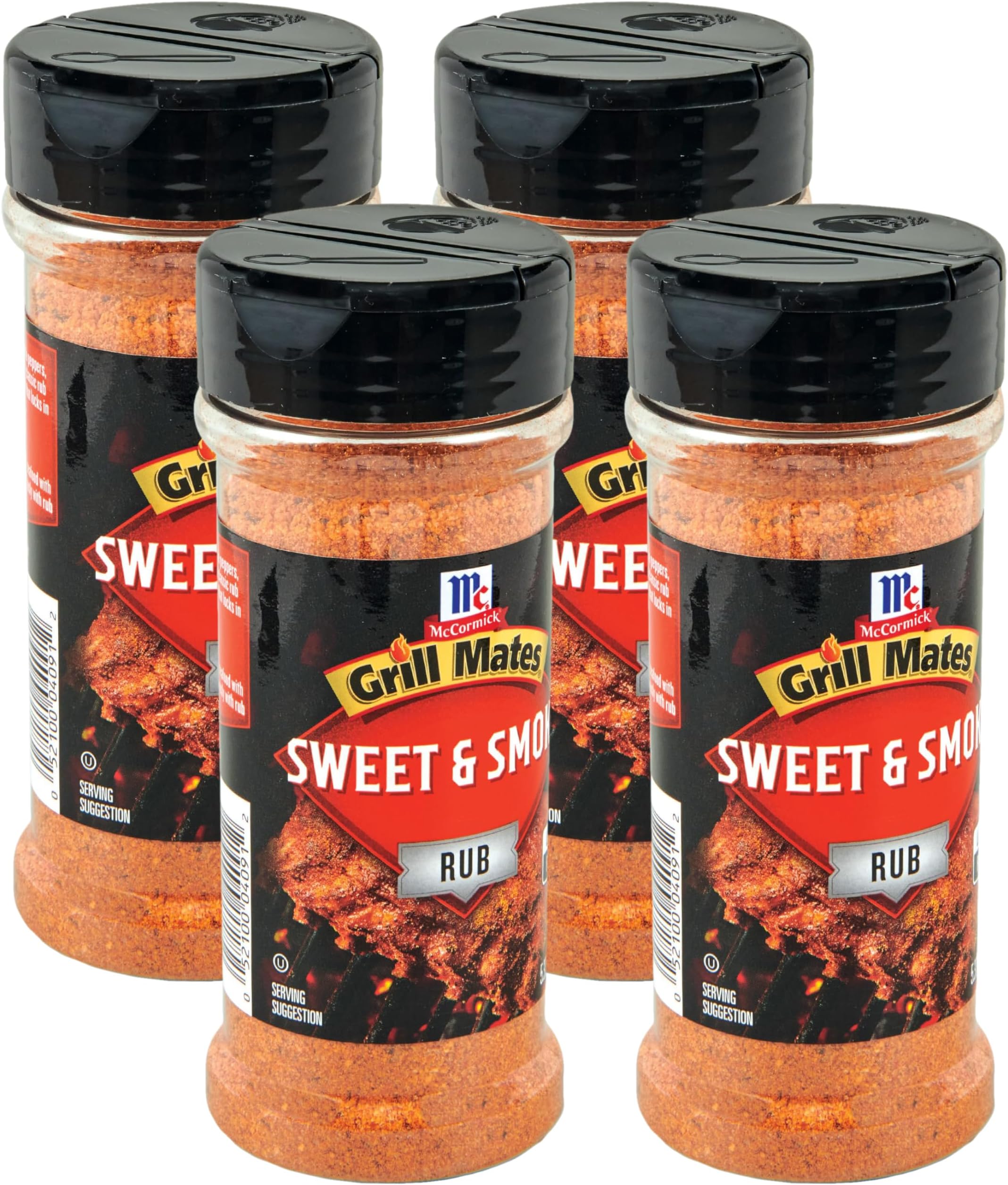 Amazon.com : McCormick, Grill Mates Sweet & Smoky Rub, 5.37 Oz (Pack of ...