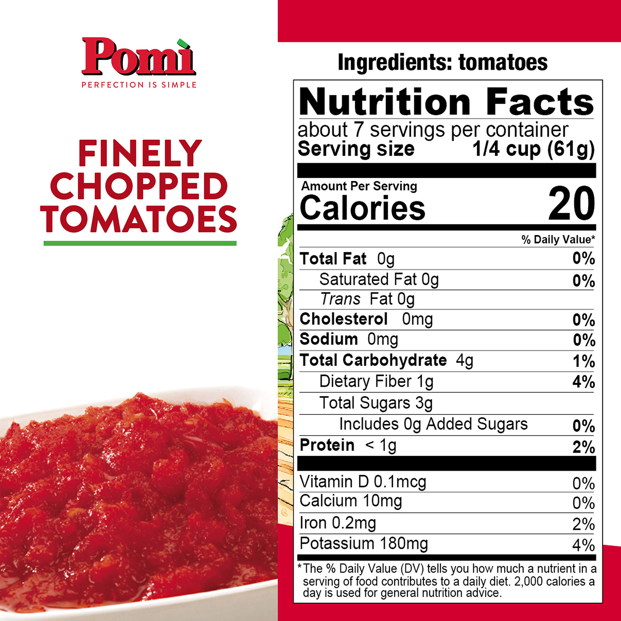 Snapklik.com : Pomi Finely Chopped Italian Tomatoes - 14.1oz Can