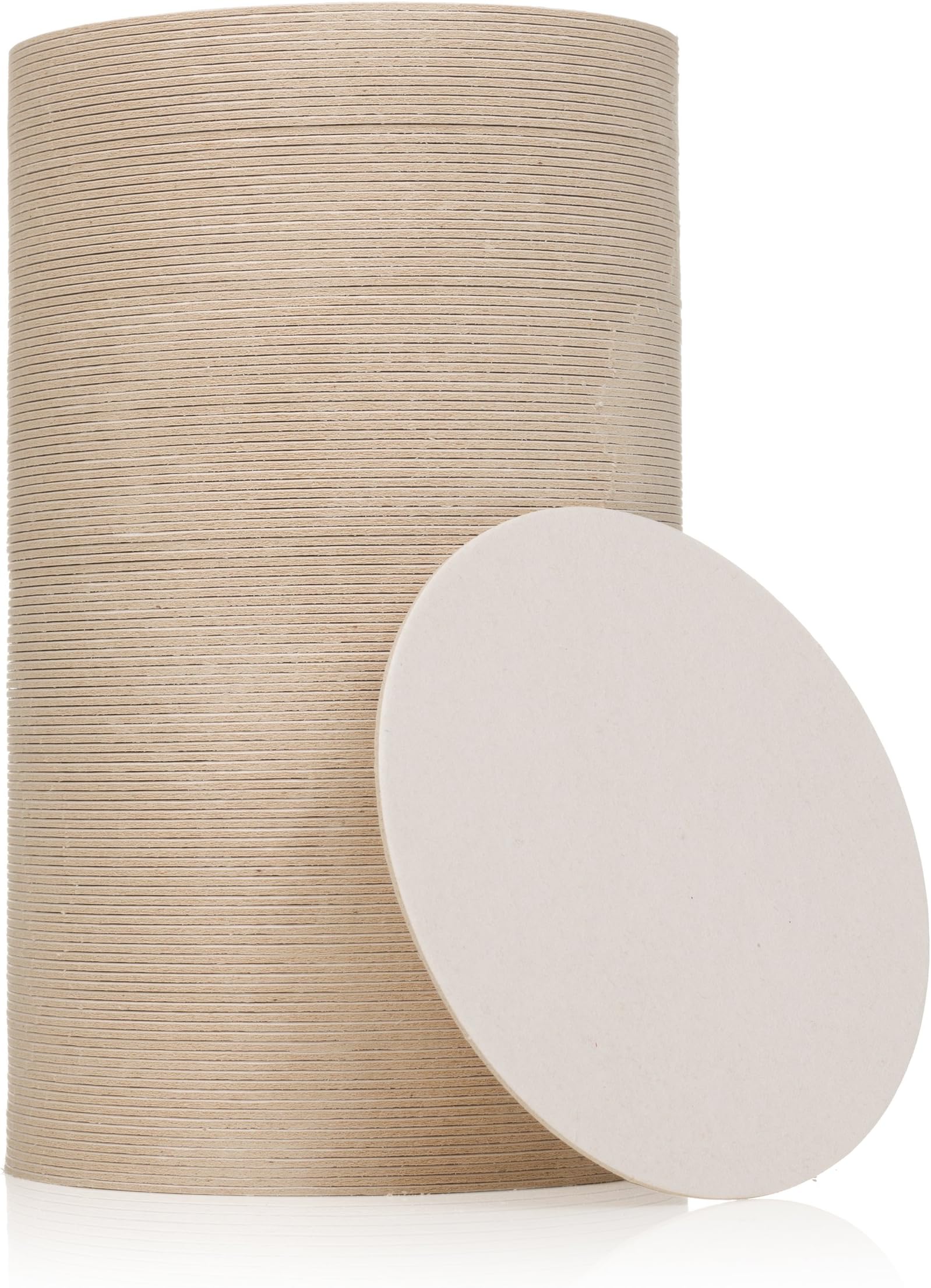 Amazon.com: BAR DUDES™ Paper Coasters 100 Pack - 3.5 inch Round ...