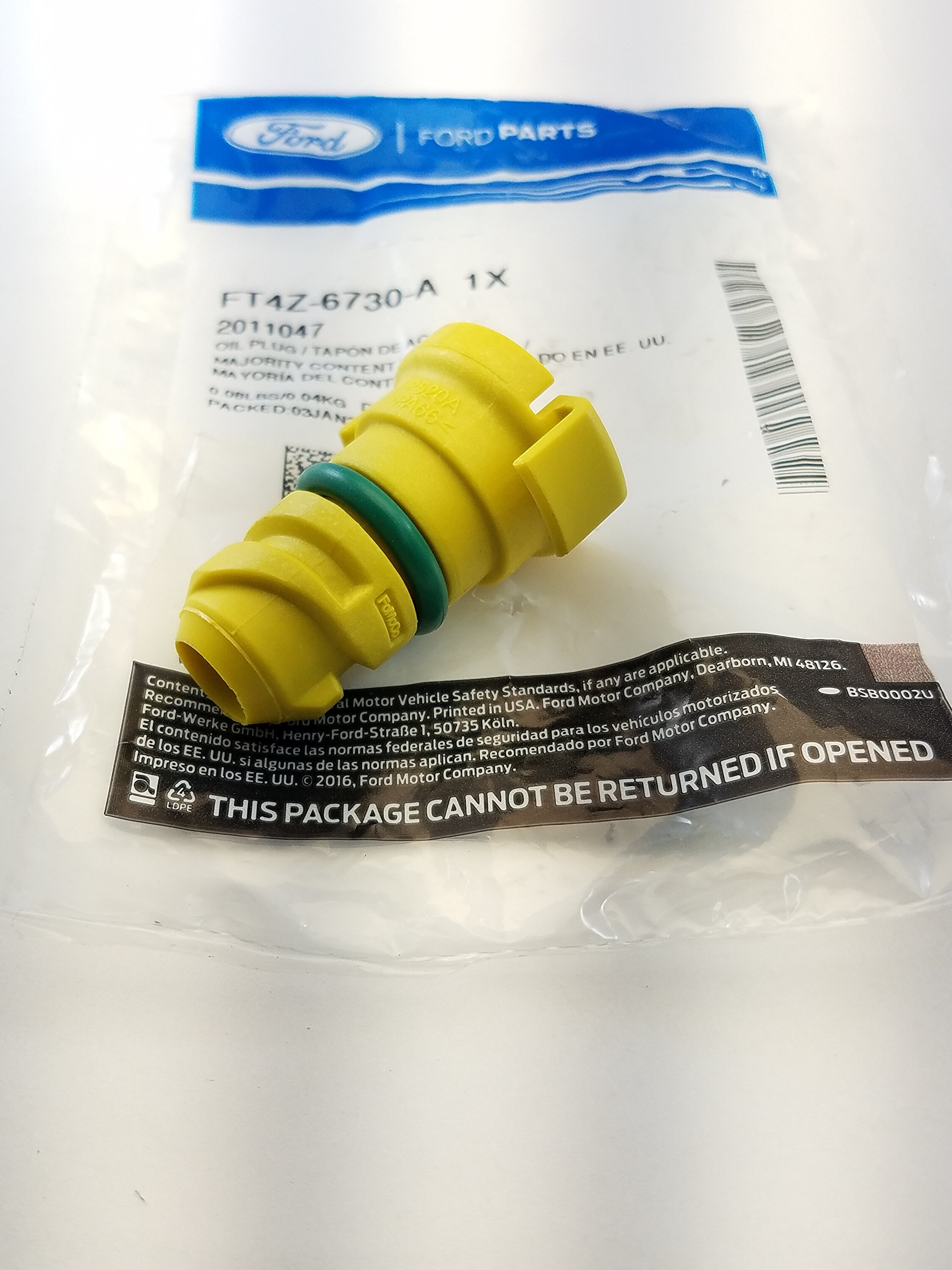 Snapklik.com : BC3Z-6730-A / FT4Z-6730-A Engine Oil Drain Plug