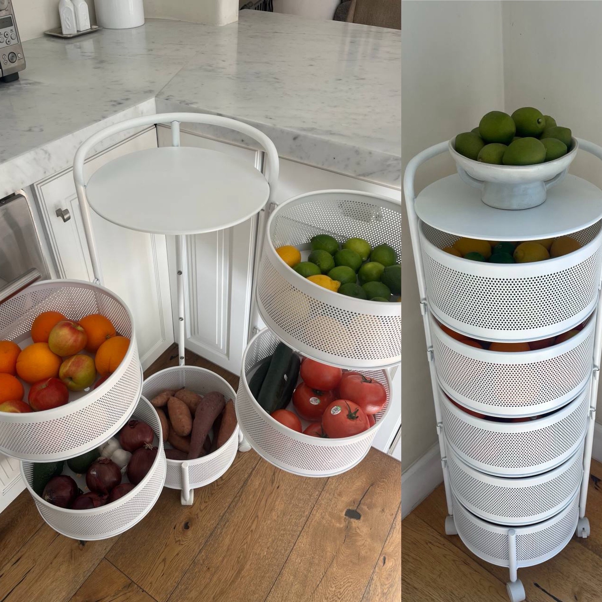 Watch Shop now! 5 tier organizational cart for the kitchen! Xo! on ...