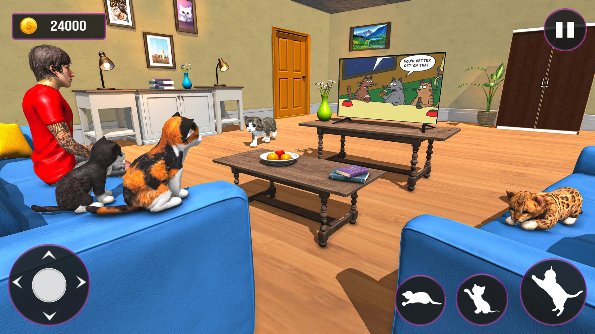 Pet Cat Home Adventure Simulator Kitten Games:Amazon.in:Appstore for ...