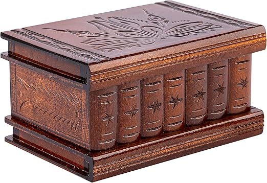 Amazon.com: Puzzle Box, Wooden Puzzle Box, Money Box, Puzzle Holder ...