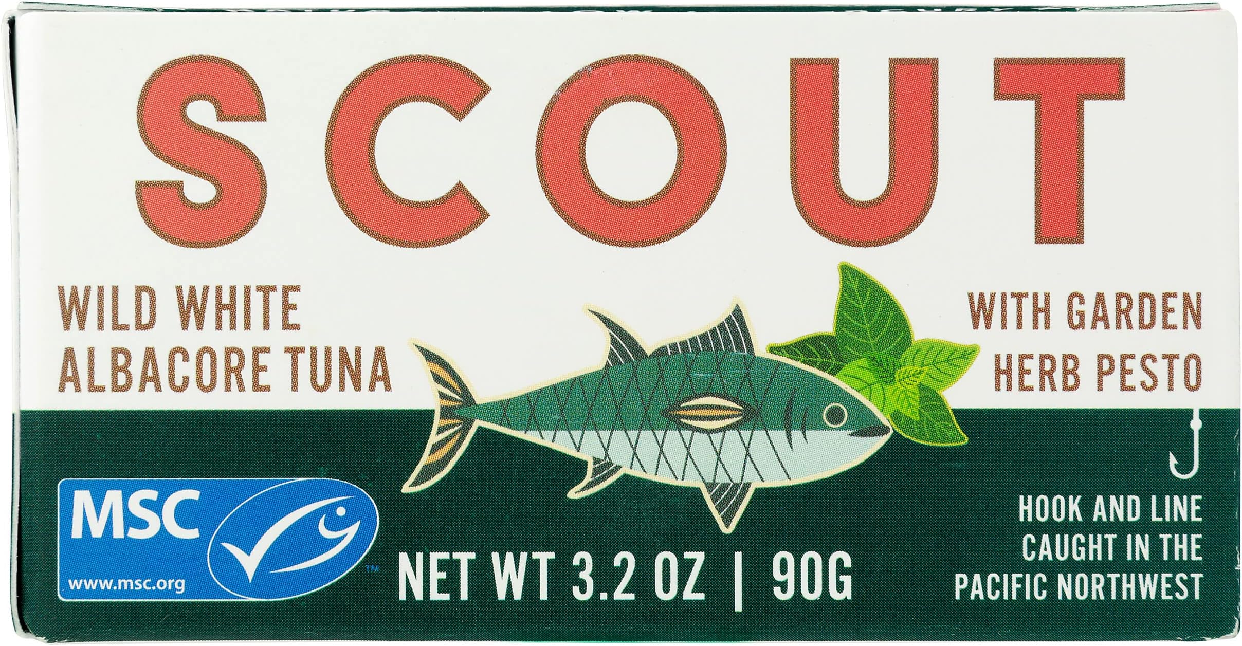 Amazon.com : Scout Wild White Albacore Tuna with Garden Herb Pesto ...