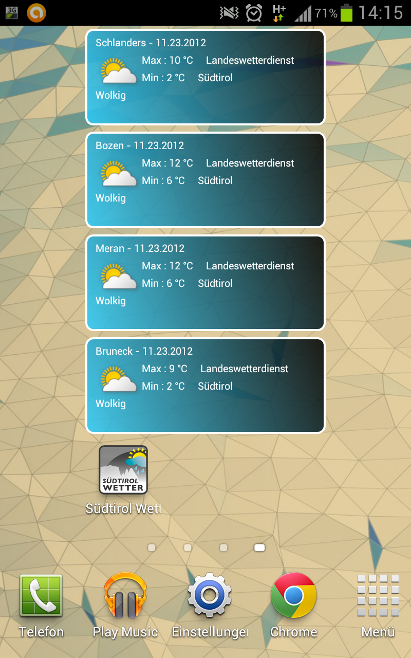 Suedtirol Weather Browser Free - App on the Amazon Appstore