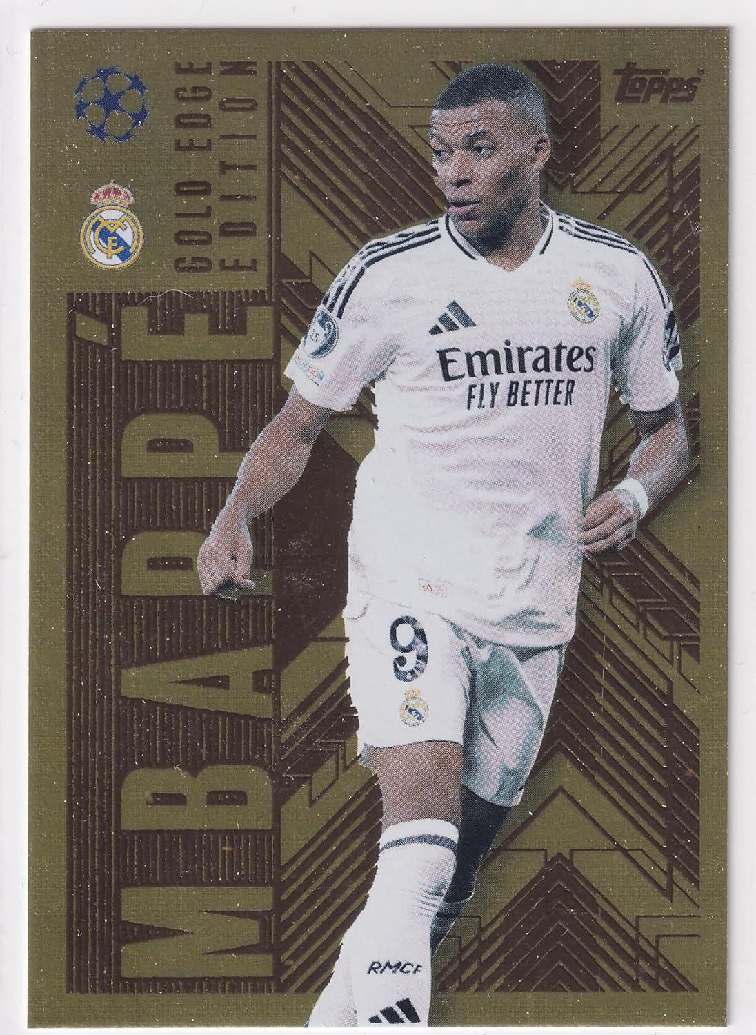 Match Attax Extra 2024 2025 Mbappe Gold Edge Edition GOL10 Trading Card ...