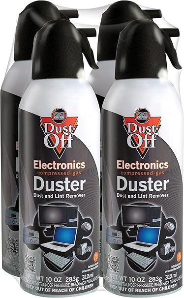 Dust-Off 10 oz Compressed Gas Duster, 4 Pack (DPSXL4) : Amazon.ca ...