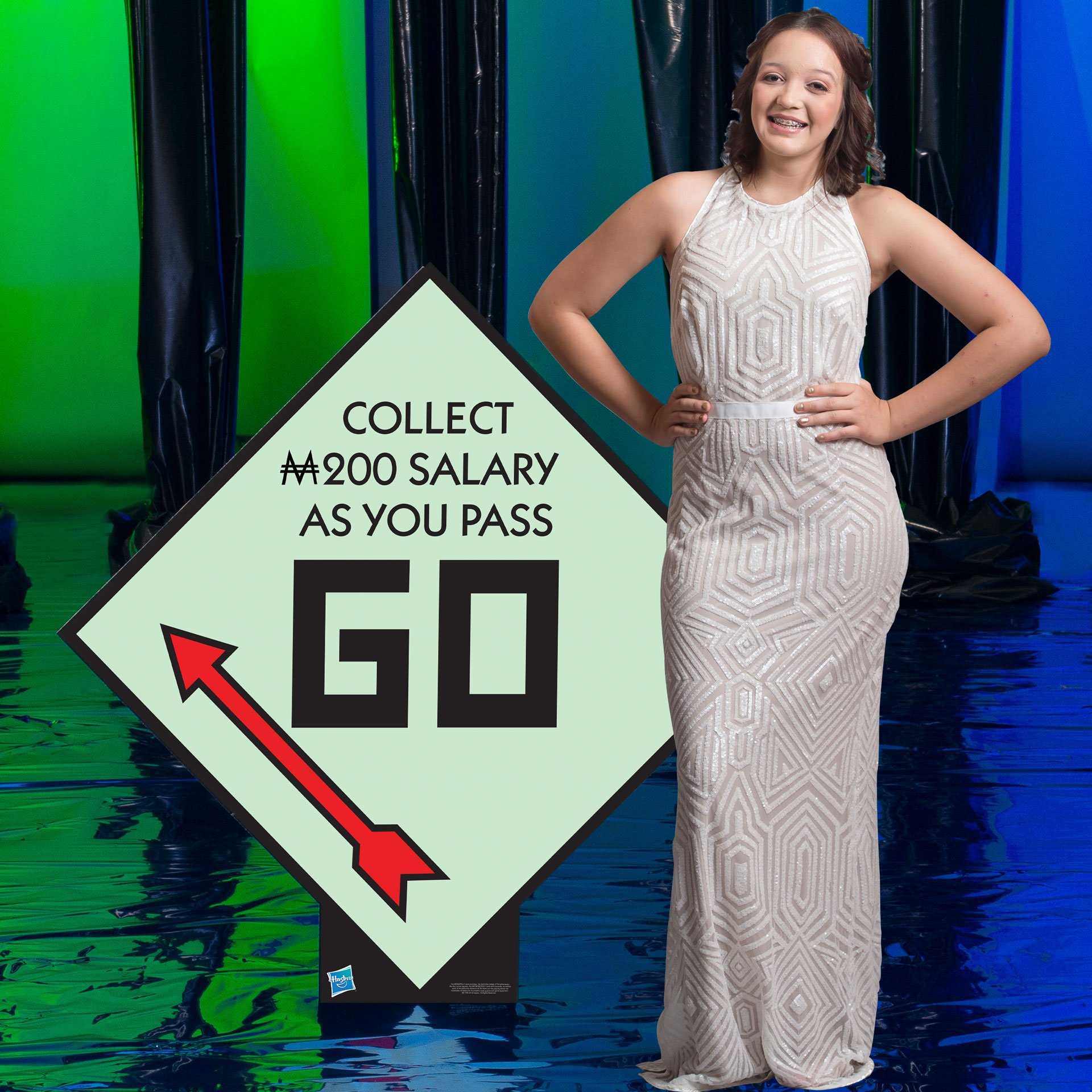 Buy 3 ft. 10 in. Monopoly Go Standee Standup Photo Booth Prop ...