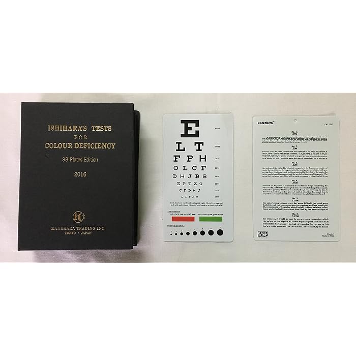 Buy Ishihara s Tests For Colour Deficiency 38 Plates With Snellen buy-ishihara-s-tests-for-colour-deficiency-38-plates-with-snellen