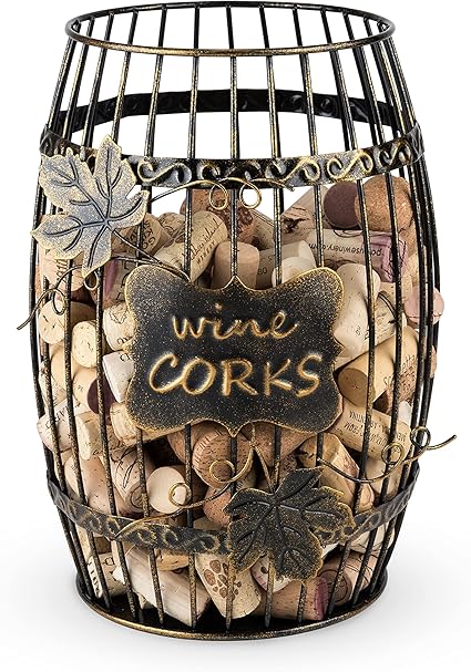 Amazon.com: True Display Wine Kitchen, Barrel Cage Holder Collector ...