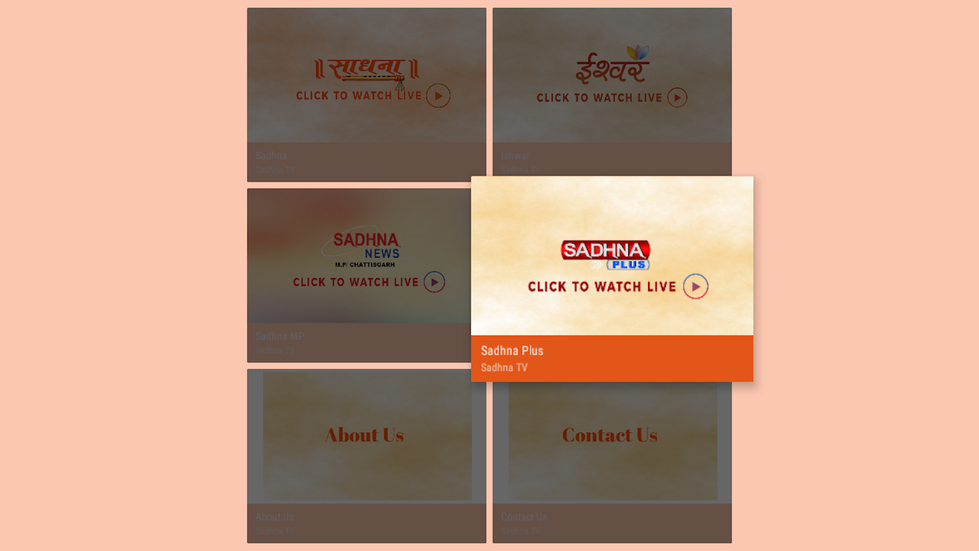 Sadhna TV Network - App on Amazon Appstore