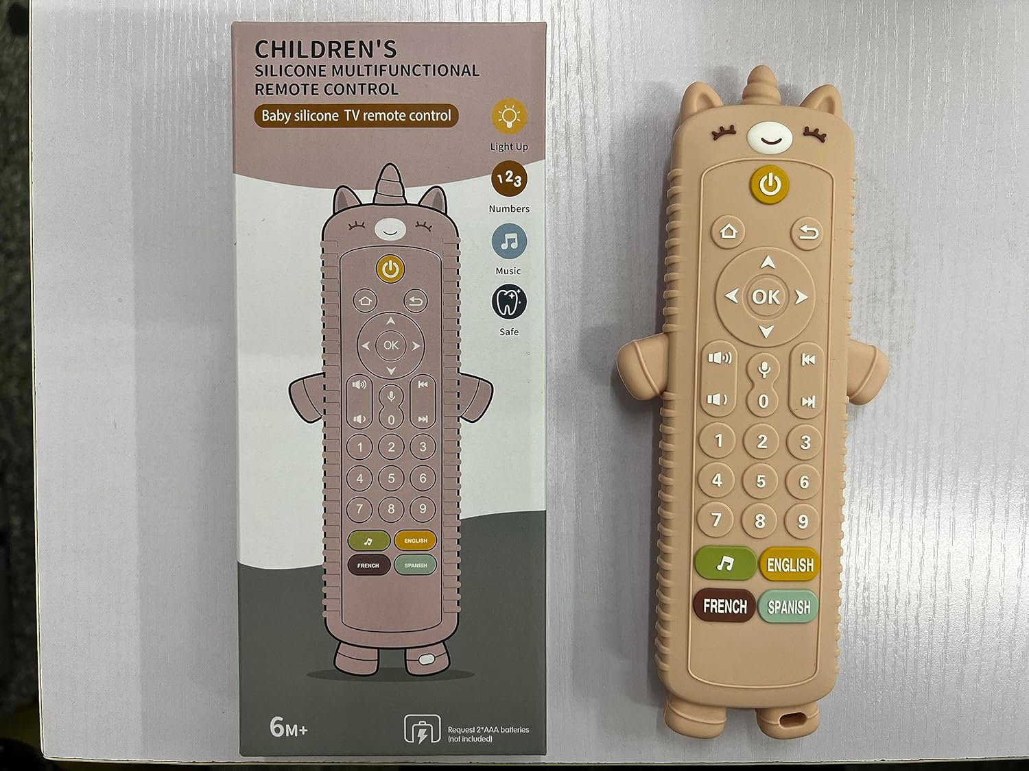 Amazon.com: KIRALUMI Baby Girl Toys - Baby Remote Control Toy with ...